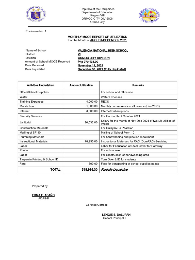 Utilization Report | Download Free PDF | Printer (Computing) | Printing