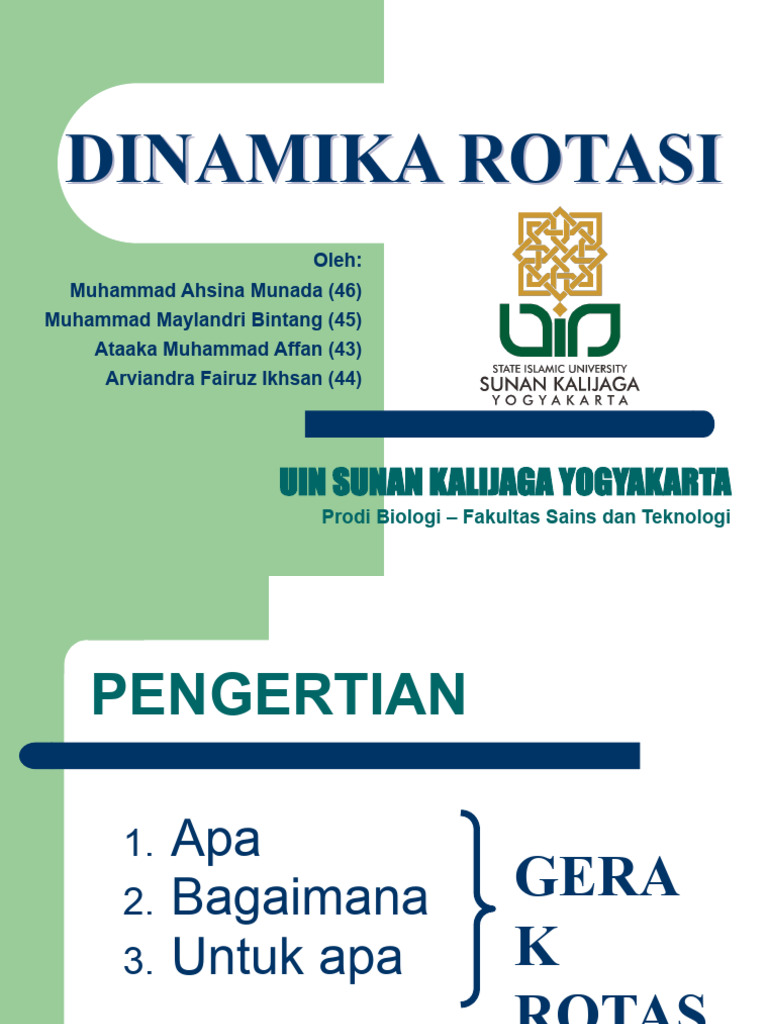 Dinamika Rotasi.2pptx | PDF