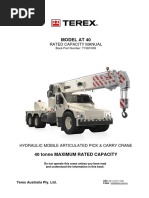 AT-20 Franna Crane Load Capacity Guide | PDF | Crane (Machine ...