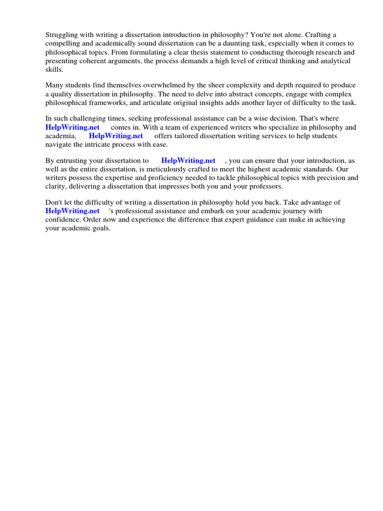 Exemple Dintroduction de Dissertation en Philo | PDF | Thesis | Essays