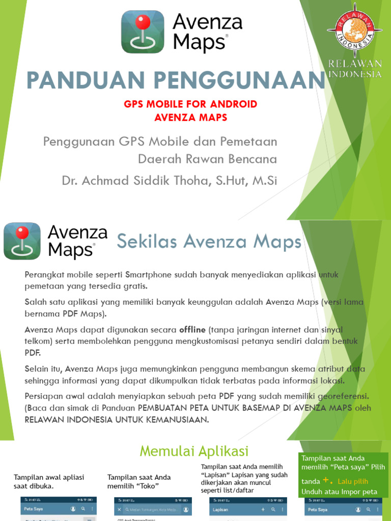 Modul Penggunaan Avenza Maps - RELINDO 2020 | PDF