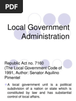 Local Government Code Reviewer | PDF | Legal Concepts | Justice