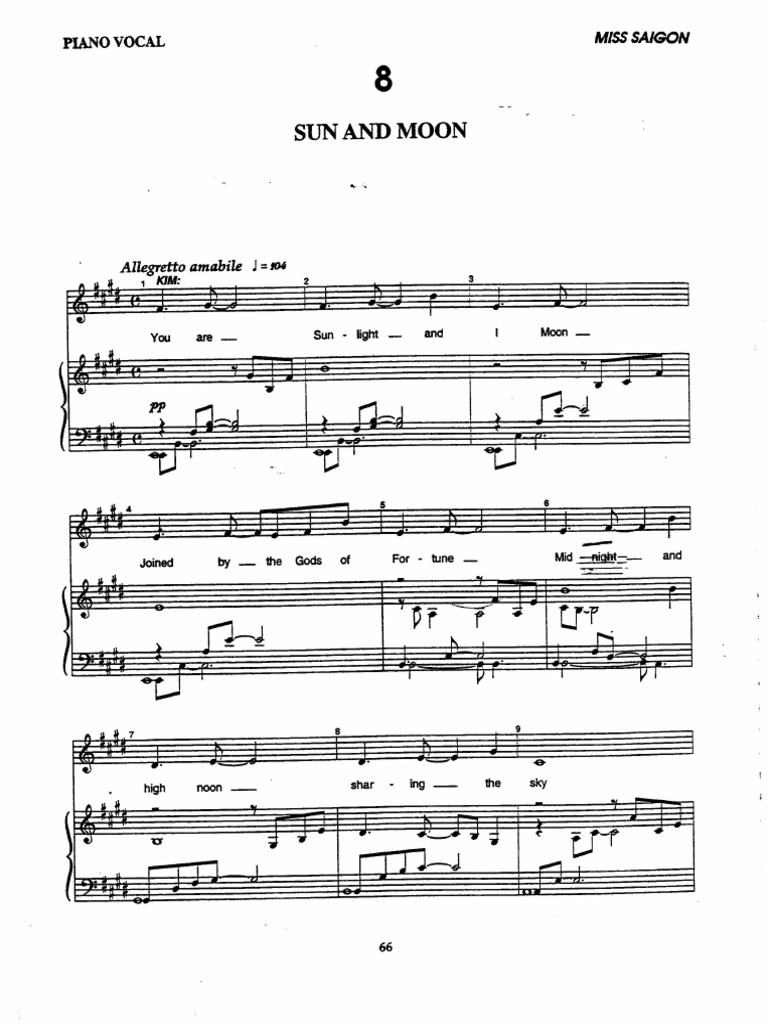 【M6】Sun And Moon | PDF