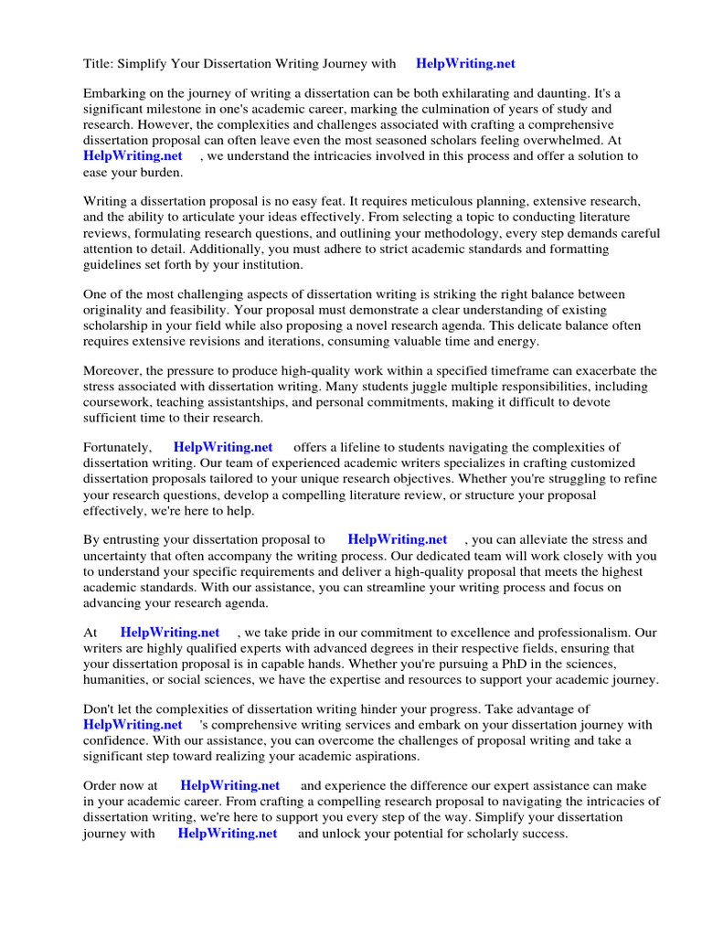 Dissertation Proposal 1000 Words | PDF | Thesis | Franchising