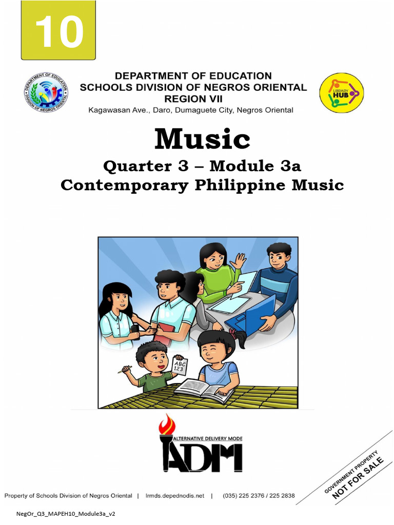 Music 10 - 3Q - 3a | PDF | Orchestras | Classical Music
