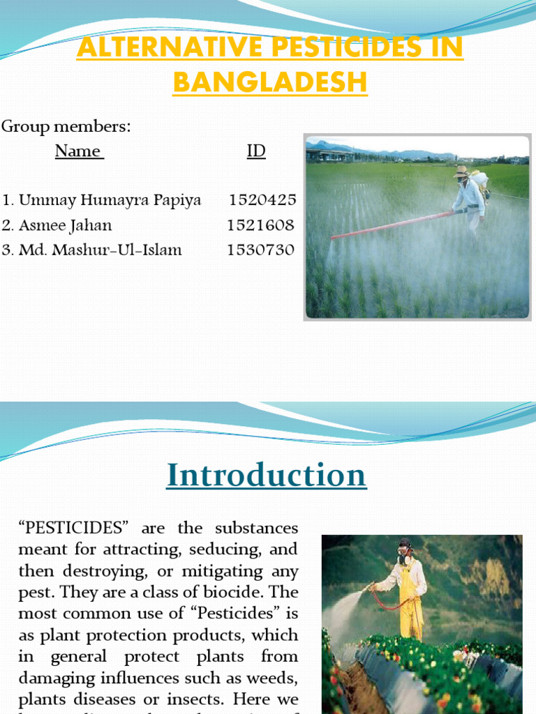 Cheproject | PDF | Pesticide | Pest Control