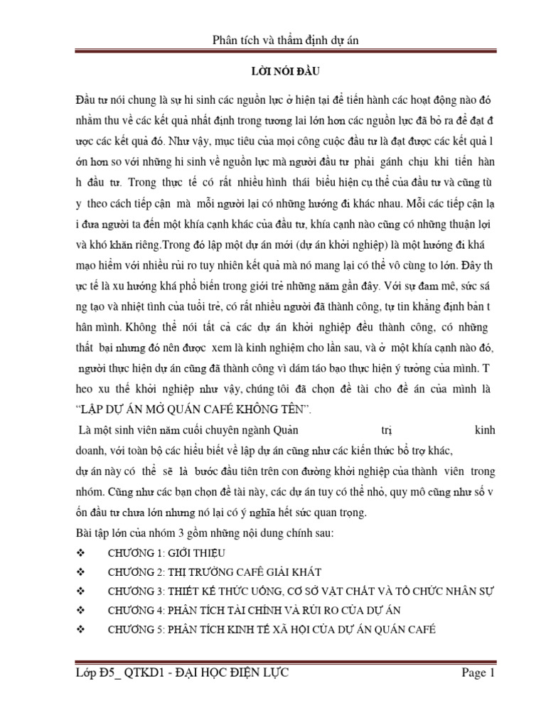 (123doc) - Phan-Tich-Va-Tham-Dinh-Du-An-Dai-Hoc-Dien-Luc | PDF