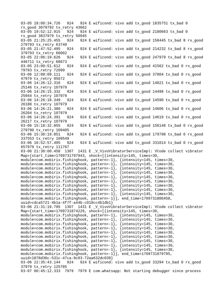 Log | PDF | Java (Programming Language) | Databases