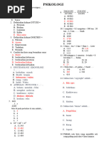 Contoh Soal Tes Psikometri | PDF