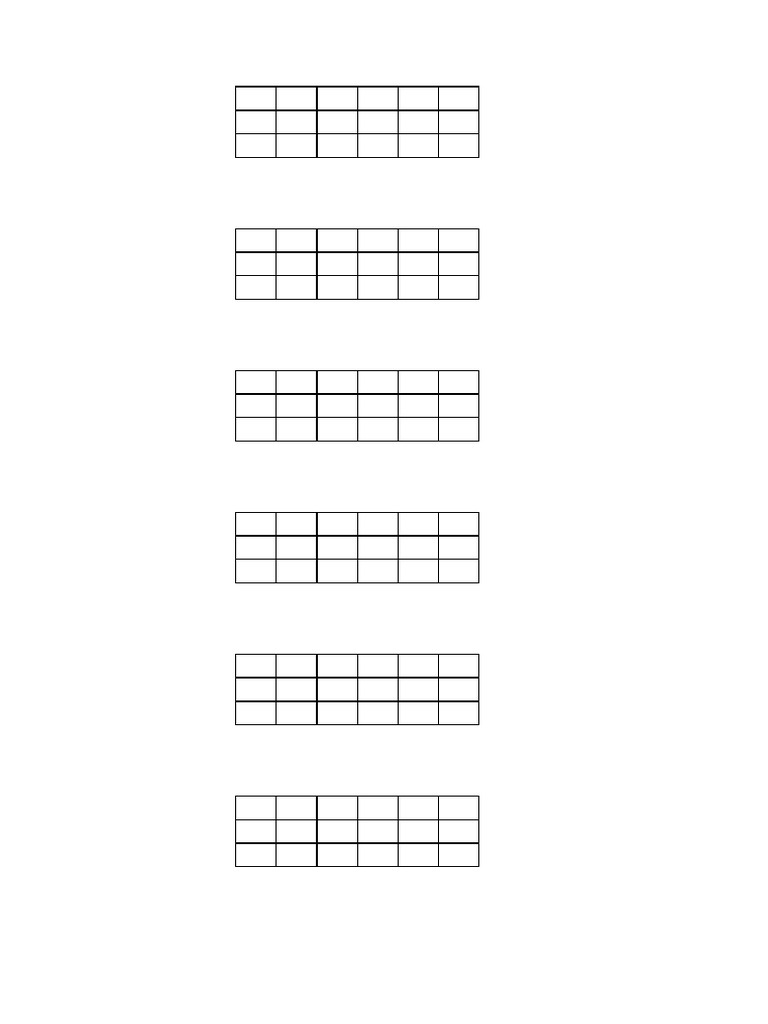 Bass - 6 Fret Box | PDF