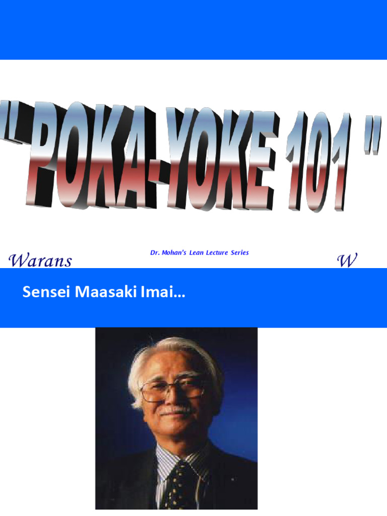 JUST A - SHARE - Poka - Yoke | PDF | Sensor | Switch