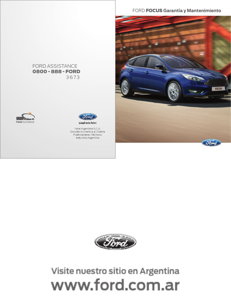 Manual Ford Focus 2 (Mantenimiento) | PDF | Lubricante | Neumático