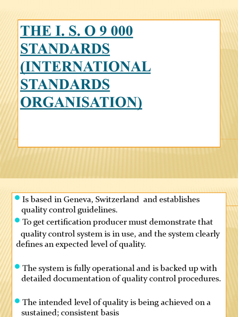 The Iso 9001 Certification | PDF | Iso 9000 | Quality Management System