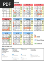 School Year 2024-25 Calendar | PDF | Schools | Academic Term