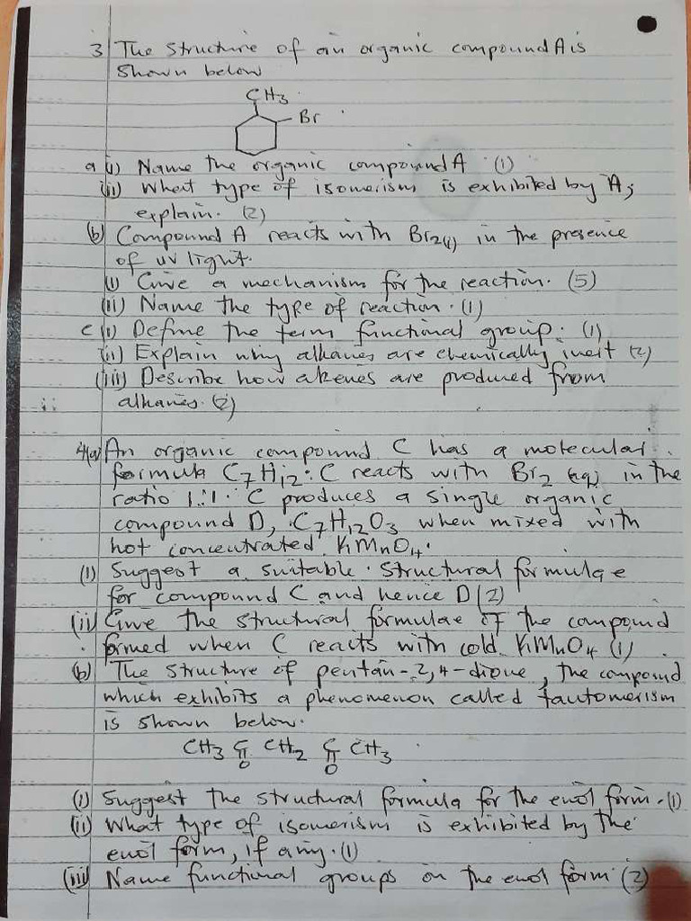 Chemistry P2 N2022 | PDF