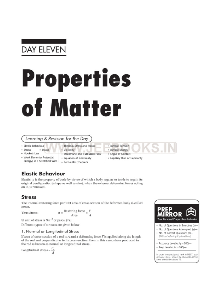 Properties of Matter | PDF