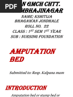 Post Operative Bed Making Procedure | PDF | Bed | Bedding