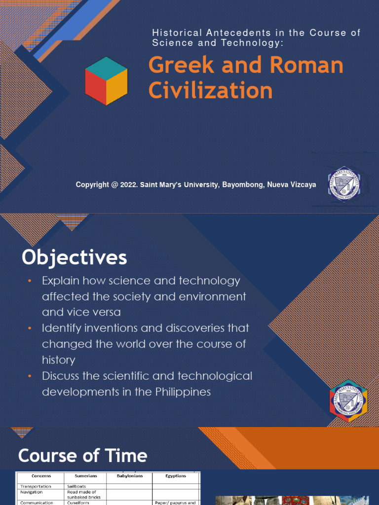 Greek Roman and Chinese Civilization | PDF | Roman Empire | Science