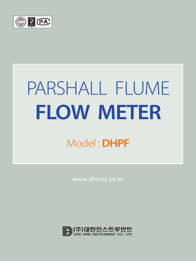 Parshall Flume Flow Meter | PDF | Soft Matter | Liquids