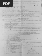 Plus One Model Exam Maths Rocket Revision | PDF