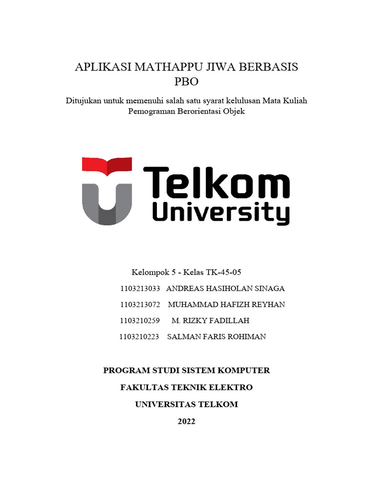 Aplikasi MathAppu: Solusi Matematika PBO | PDF