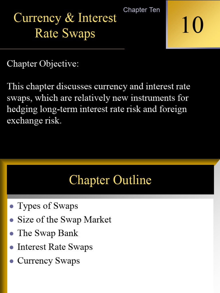 Swap Market Exercises | PDF | Swap (Finance) | Currency Swap