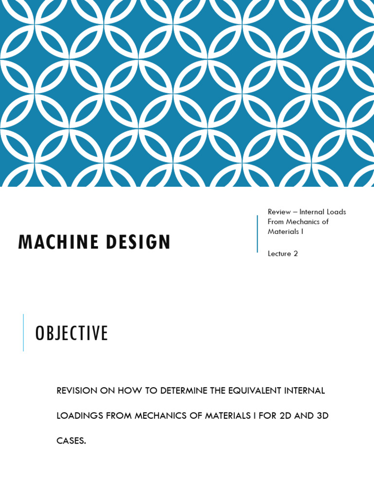 Internal Loadings in 2D and 3D Design | PDF | Cartesian Coordinate ...