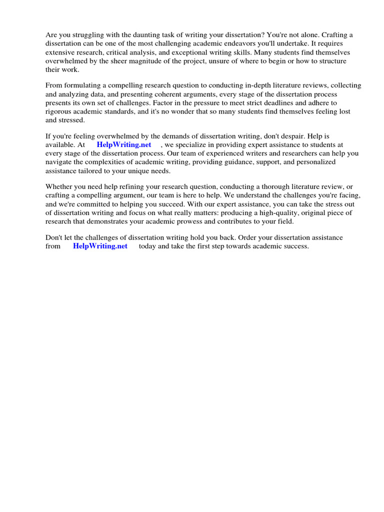 Dissertation Application | PDF | Thesis | Essays