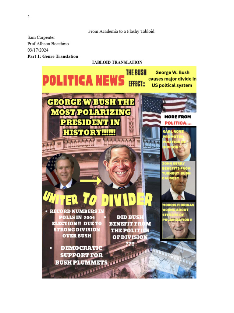 Writing Project 2 Revised - 4 | PDF | Voter Turnout | Translations