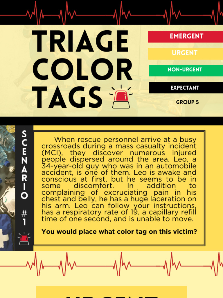 Triage Color Tags | PDF | Emergency Department | Medical Emergencies