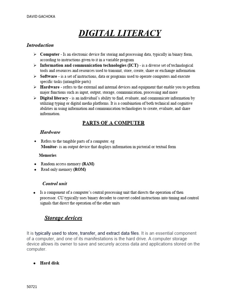 Ashok Tito | PDF | Computer Data Storage | Read Only Memory