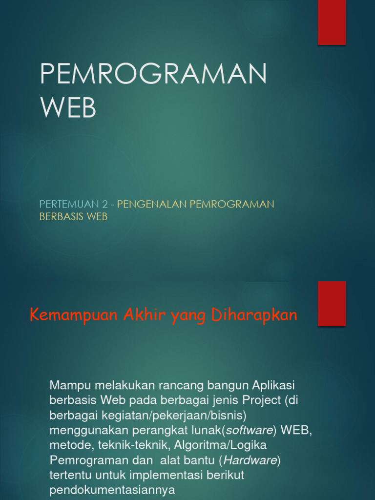 Pertemuan 2 | PDF | Komputer