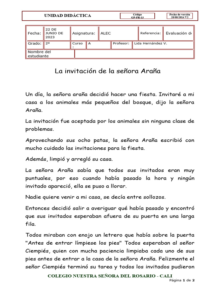 Recuperación Alec 2° Per. 3 | PDF