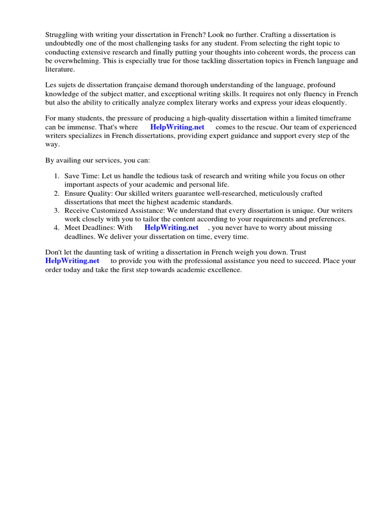Les Sujets de Dissertation Francaise | PDF | Internet | Refinancing
