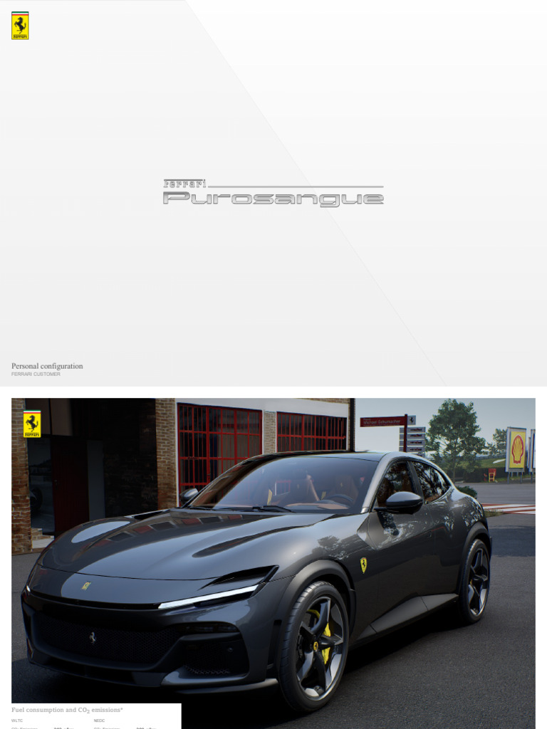 Ferrari Customer 000000 Ferrari Purosangue 20230717111152-1 | PDF ...