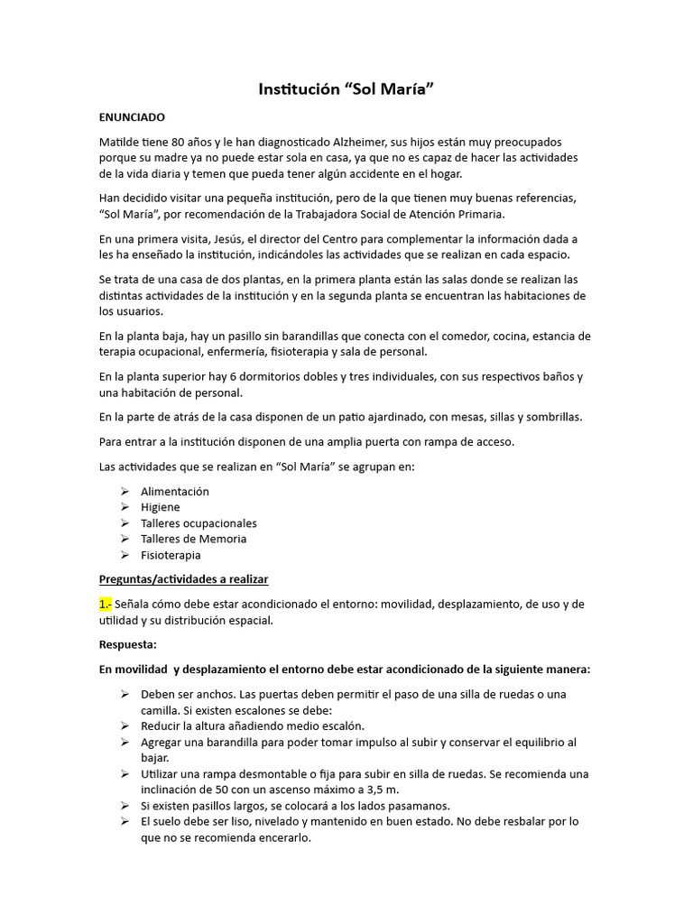 Act 1 Unidad 3caso Practico Pdf Comedor