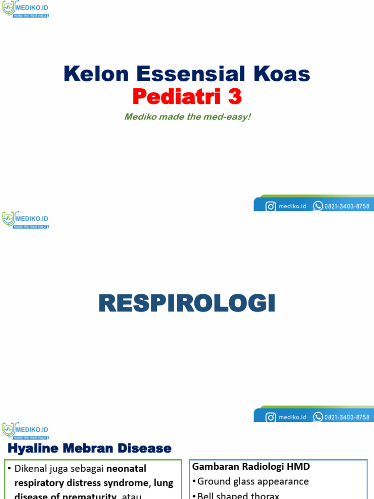 Pediatri Essensial Koas 3 | PDF | Anemia | Medical Specialties
