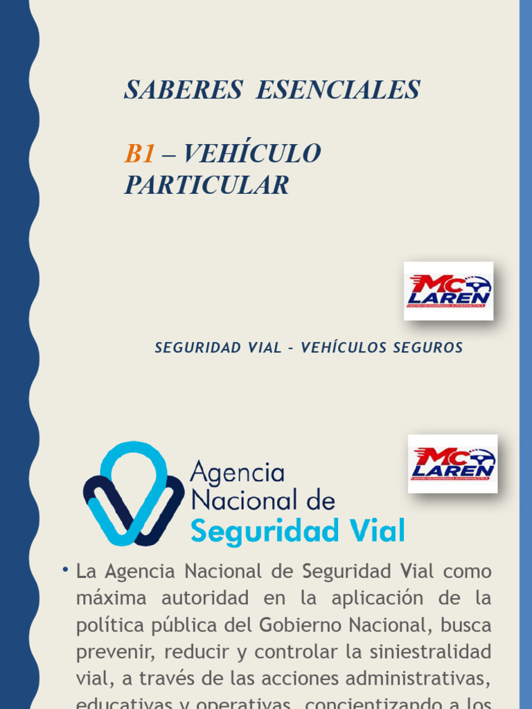Seguridad Vial Vehículos Seguros | PDF | Airbag | Seguridad vial