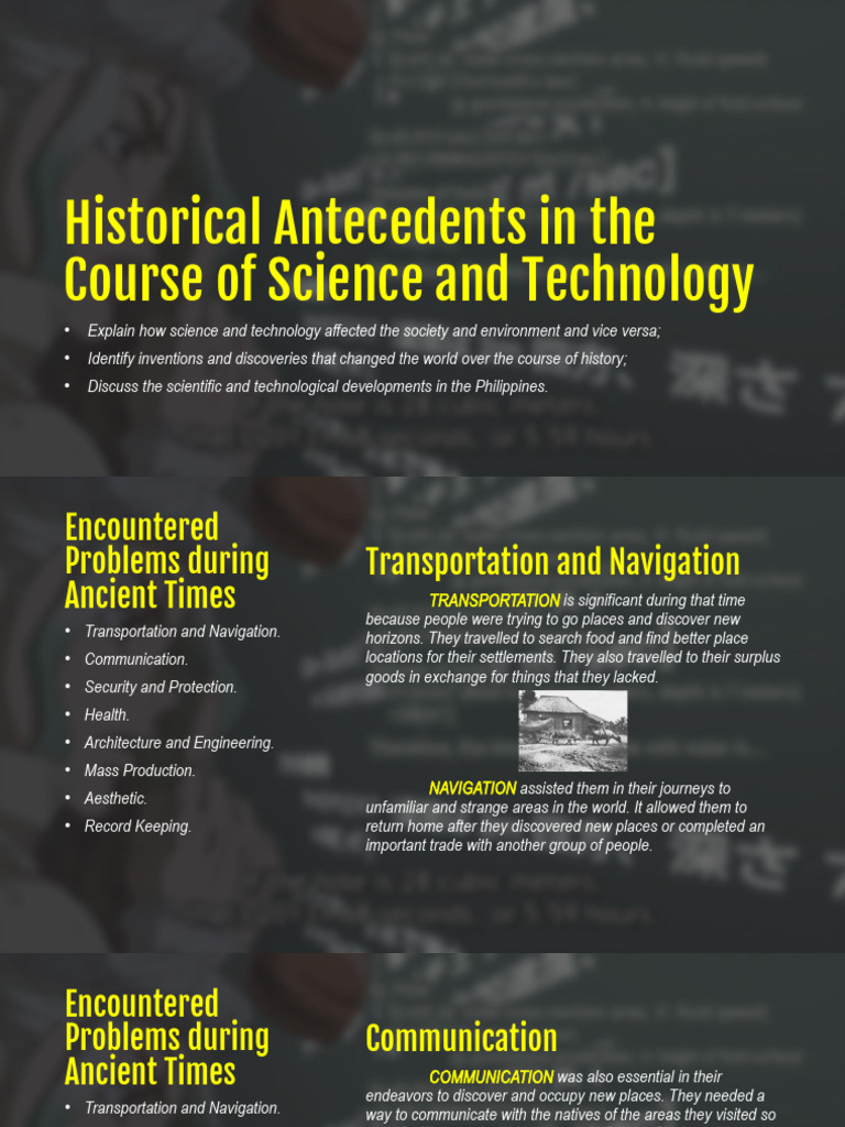 Impact of Ancient Science and Technology | PDF | Sumer | Ancient Egypt