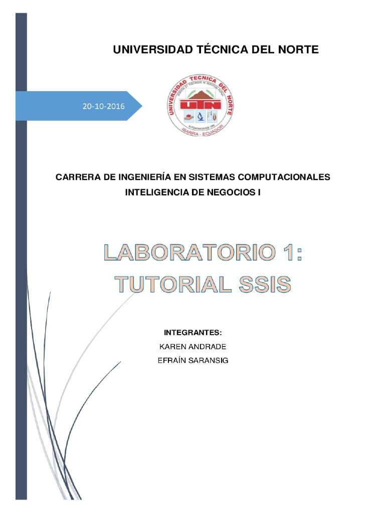 Tutorial Completo Ssis Integration Service Karen Andrade Efrain ...