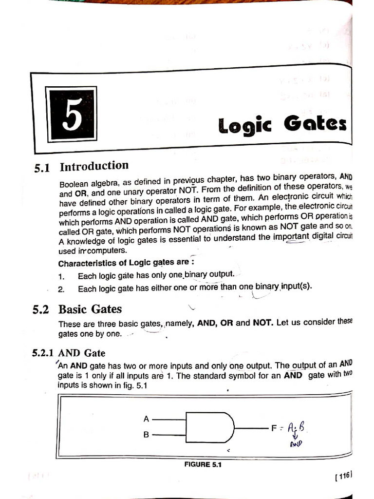 Logic Gates | PDF