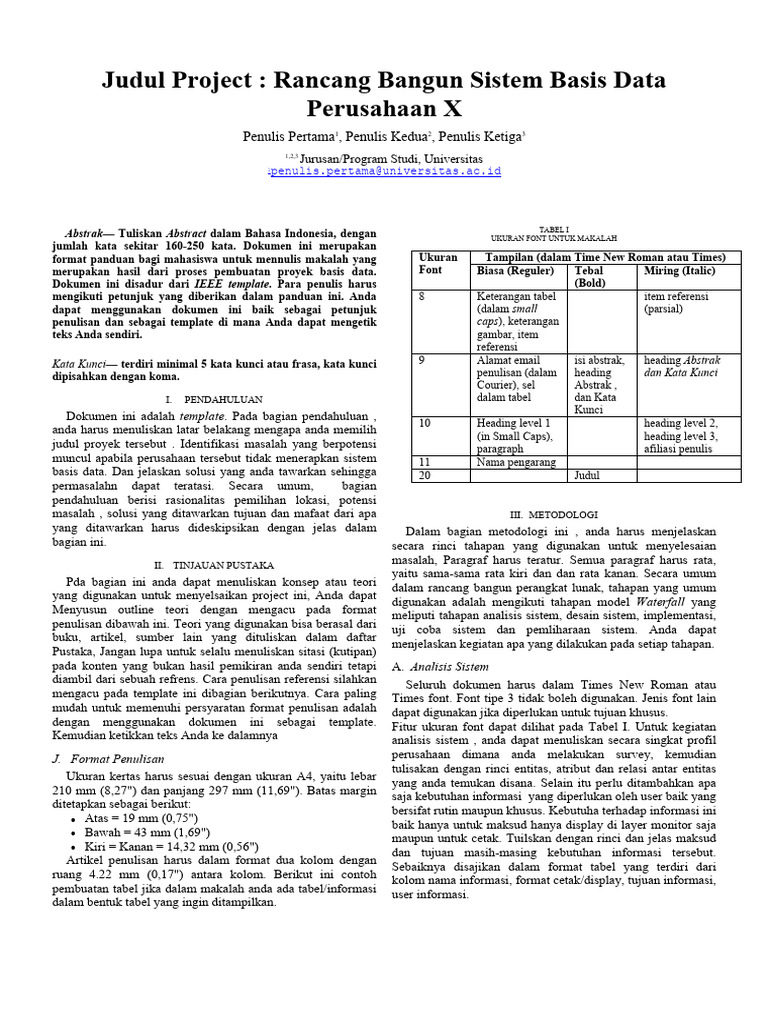 Paper Basdat Uas | PDF