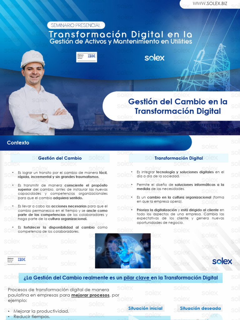 05 Gestión del Cambio en la Transformación Digital | PDF | Las ...