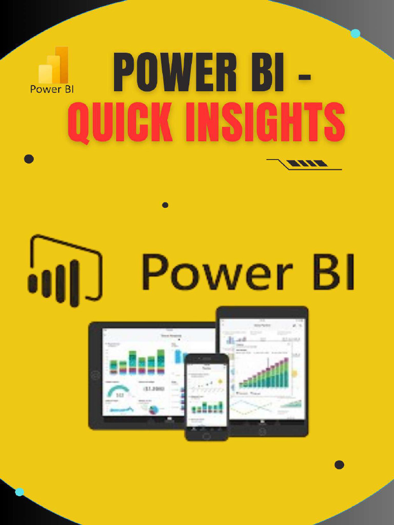 PowerBi Quick Insights?‍?? | PDF | Data | Computing