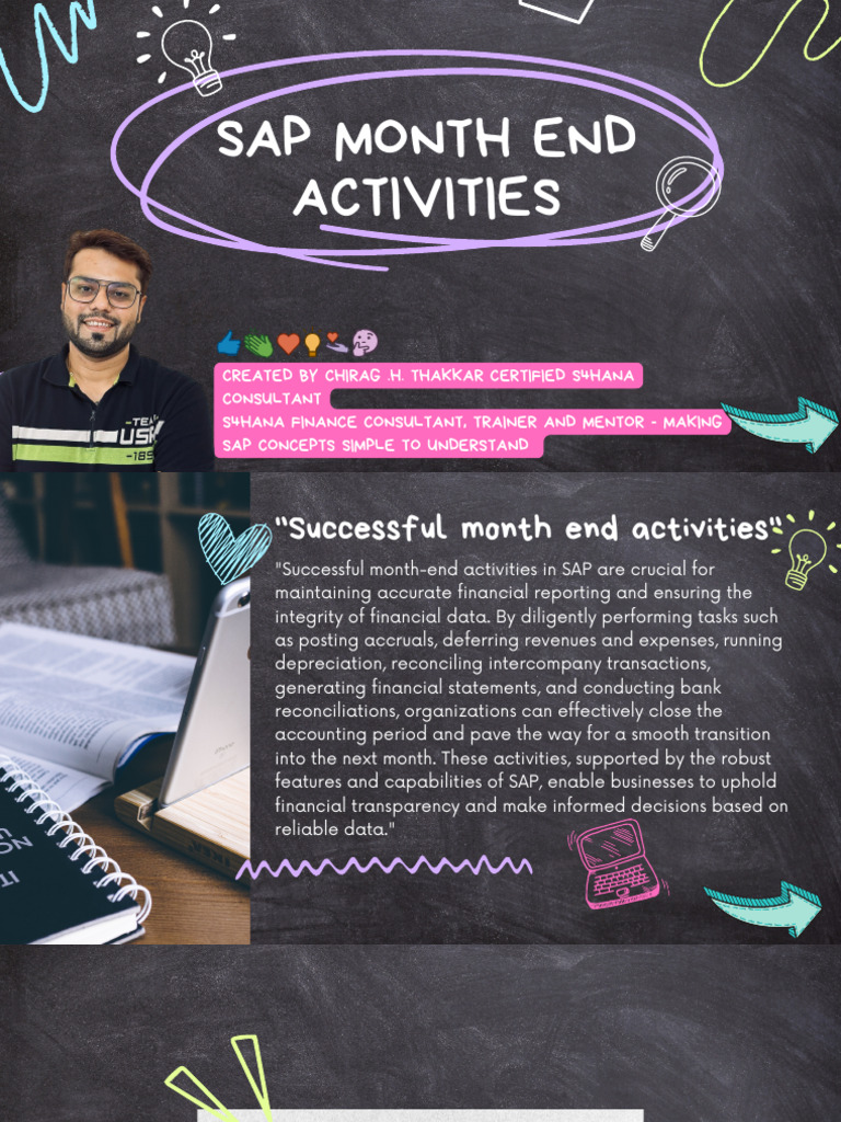 Month End Activities. | PDF | Expense | Deferral