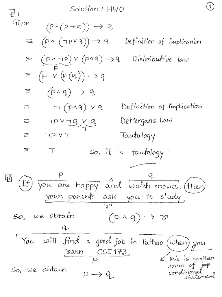 CSE173 - Problem Solution | PDF