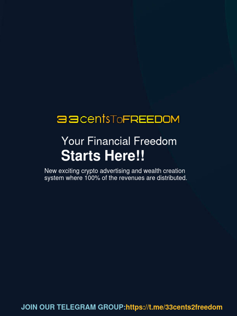 33 Cents 2 Freedom | PDF