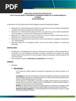 Orden Difundir Instrucciones de Seguridad Operacional Instructivo No. 013 DIPON-JESEP | PDF