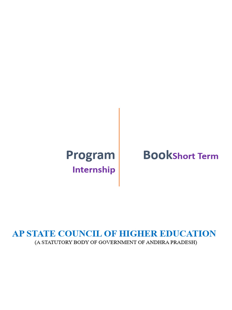 121 Internship Program Book | PDF | Educational Technology | Goal