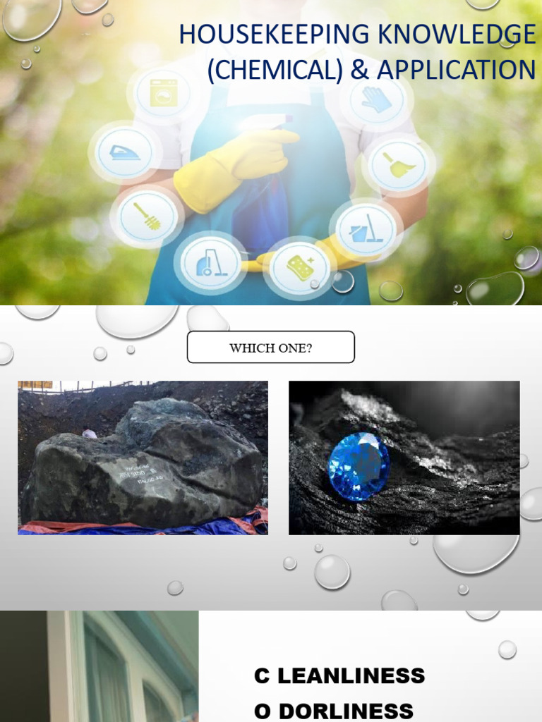 HK Training Chemical Knowledge | PDF | Shampoo | Water